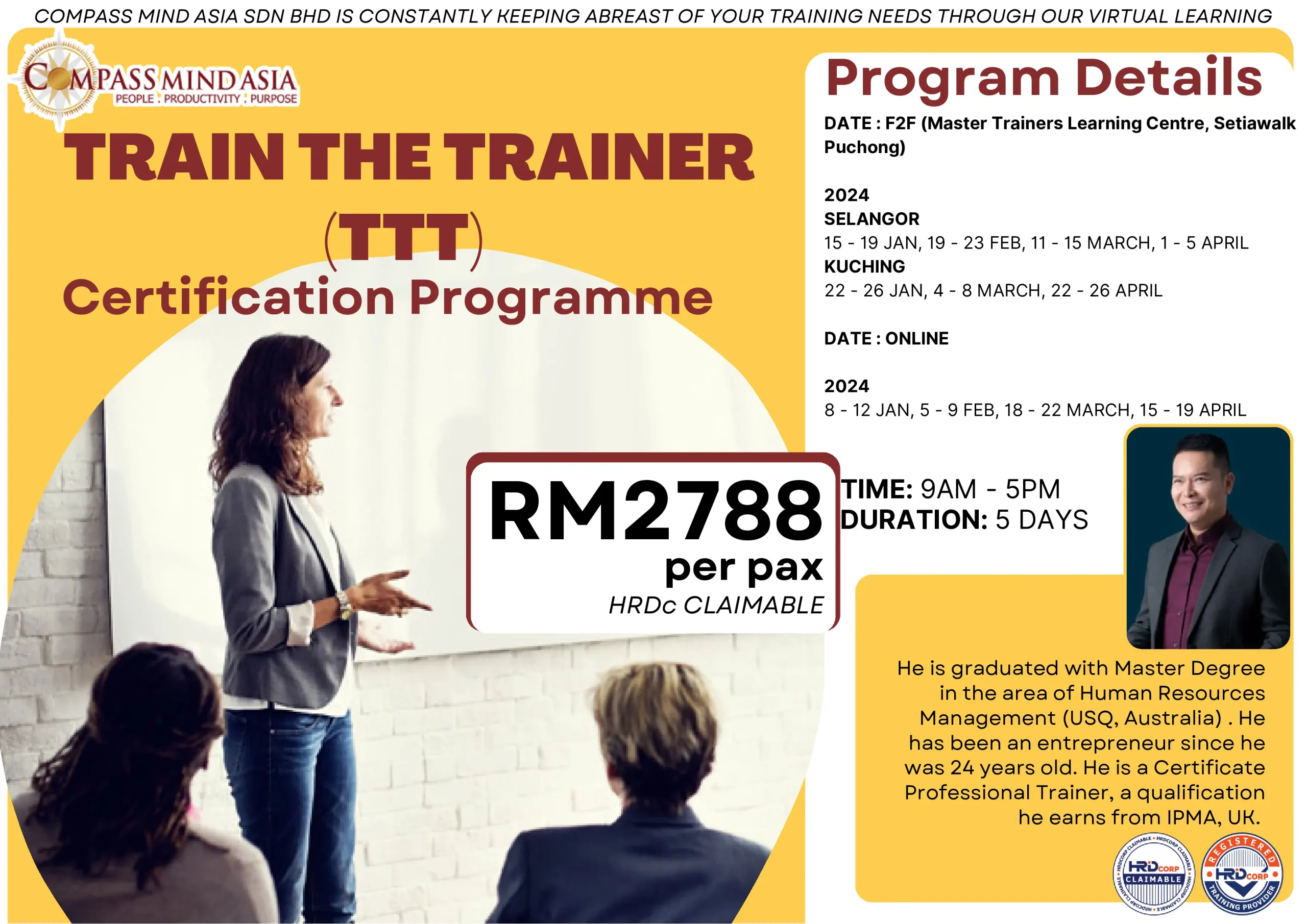 Compass Mind Asia | HRDC Approved Training Provider